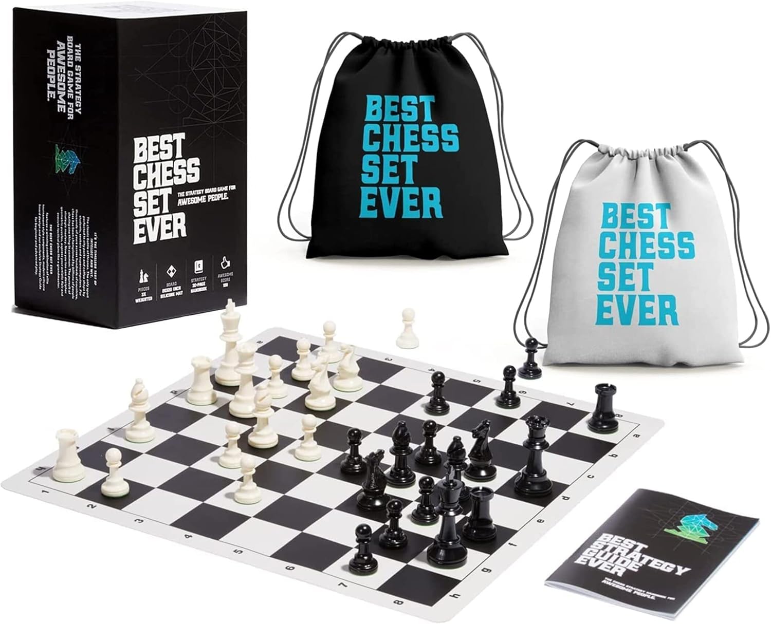 Best Chess Set Ever Triple Weighted Tournament Style Chess Set with ...