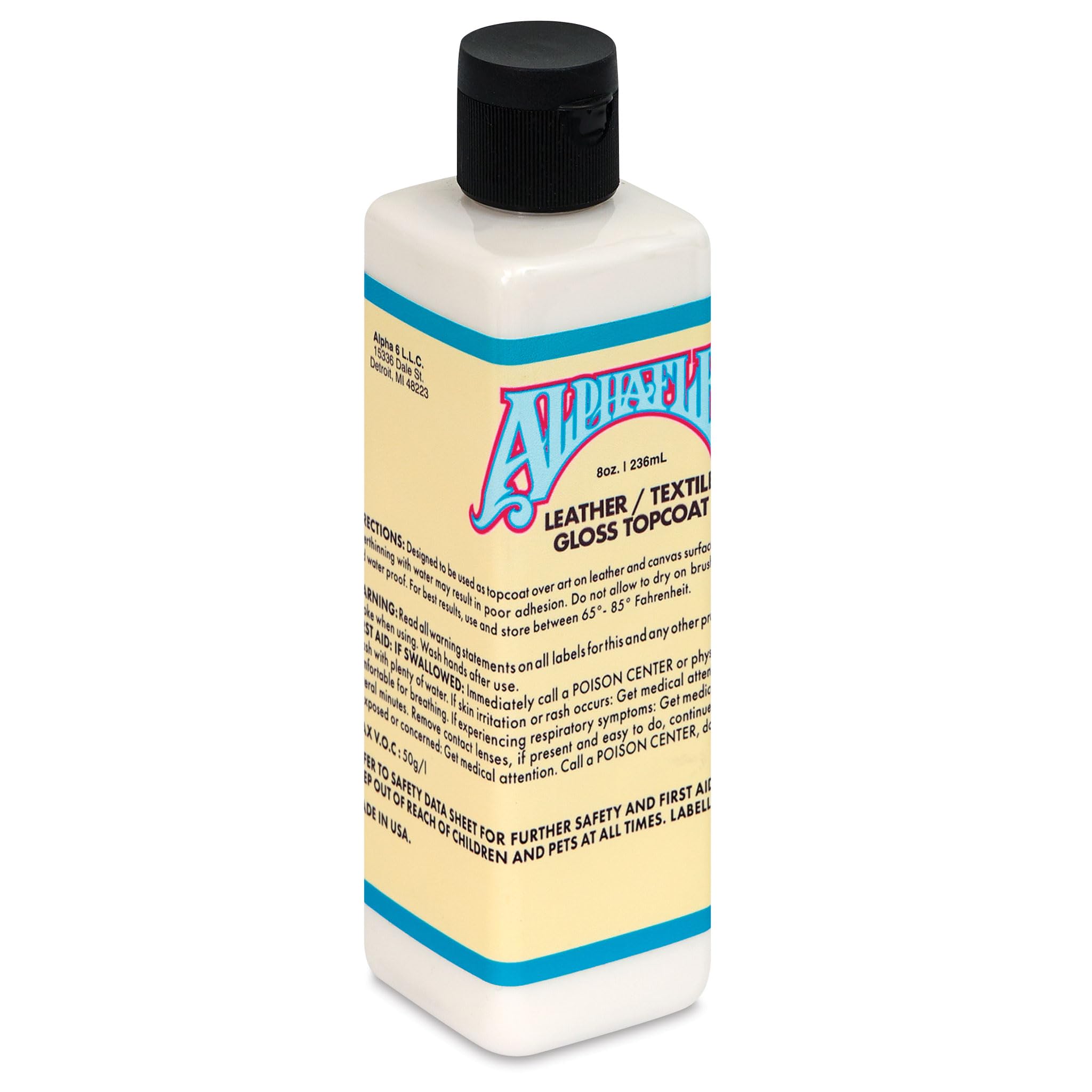 Amazon.com: AlphaFlex Leather and Textile Gloss Topcoat, The Perfect ...