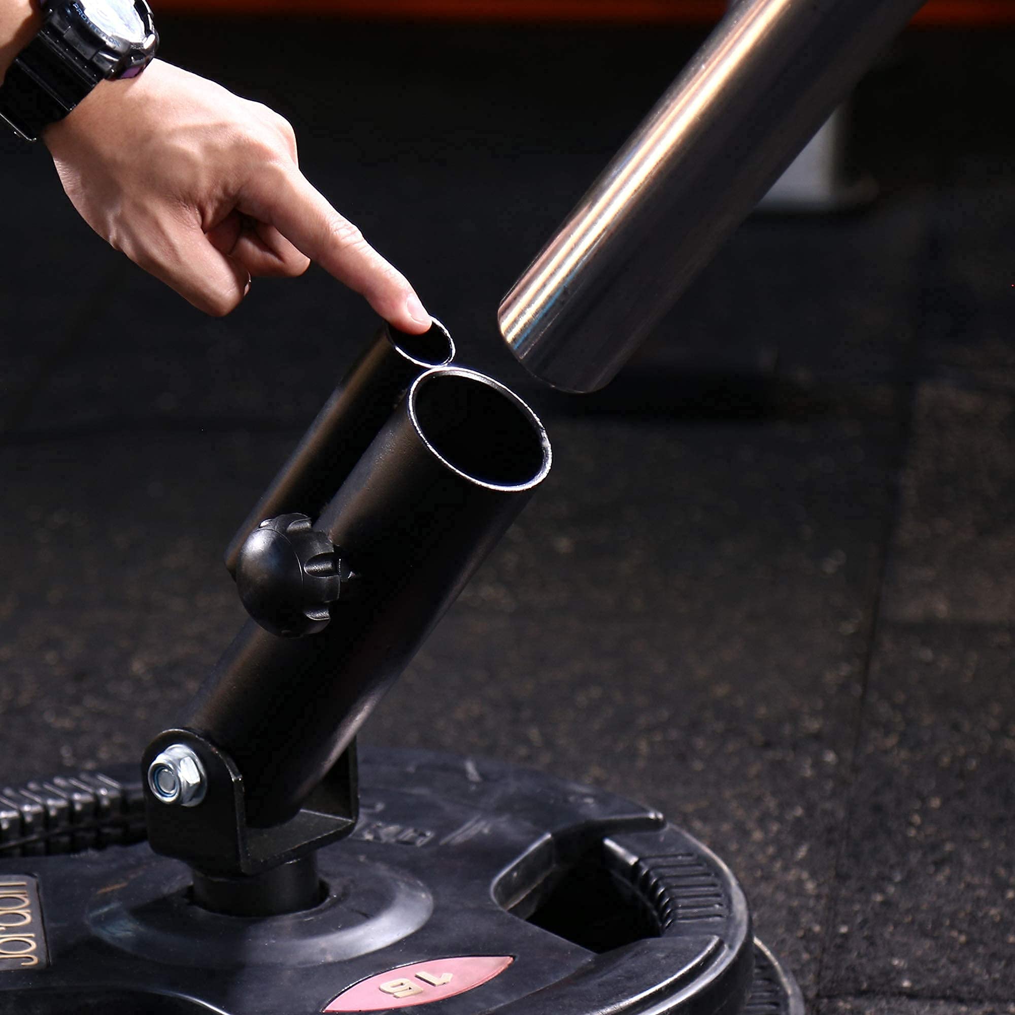 Buy EVERSTRONG T Bar Row 1 inch and 2 inch - Landmine Base Gym ...