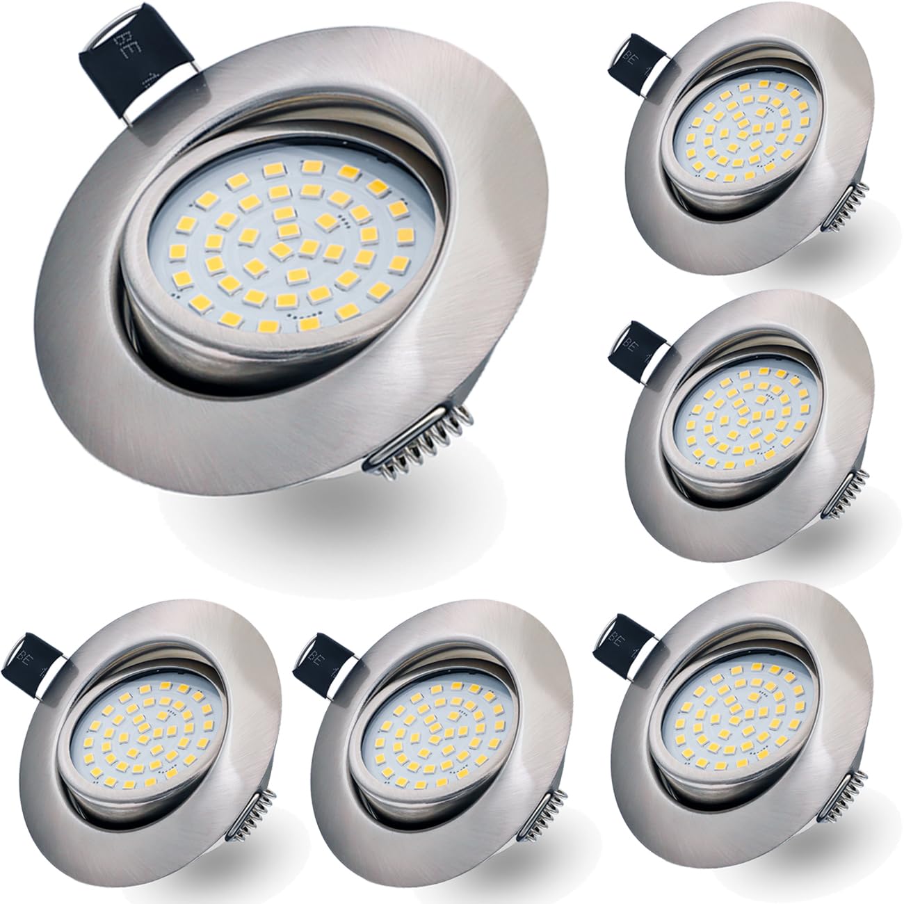 Amazon.com: KAKEMONO 12V Recessed Ceiling Light 5W LED Panel Downlights ...