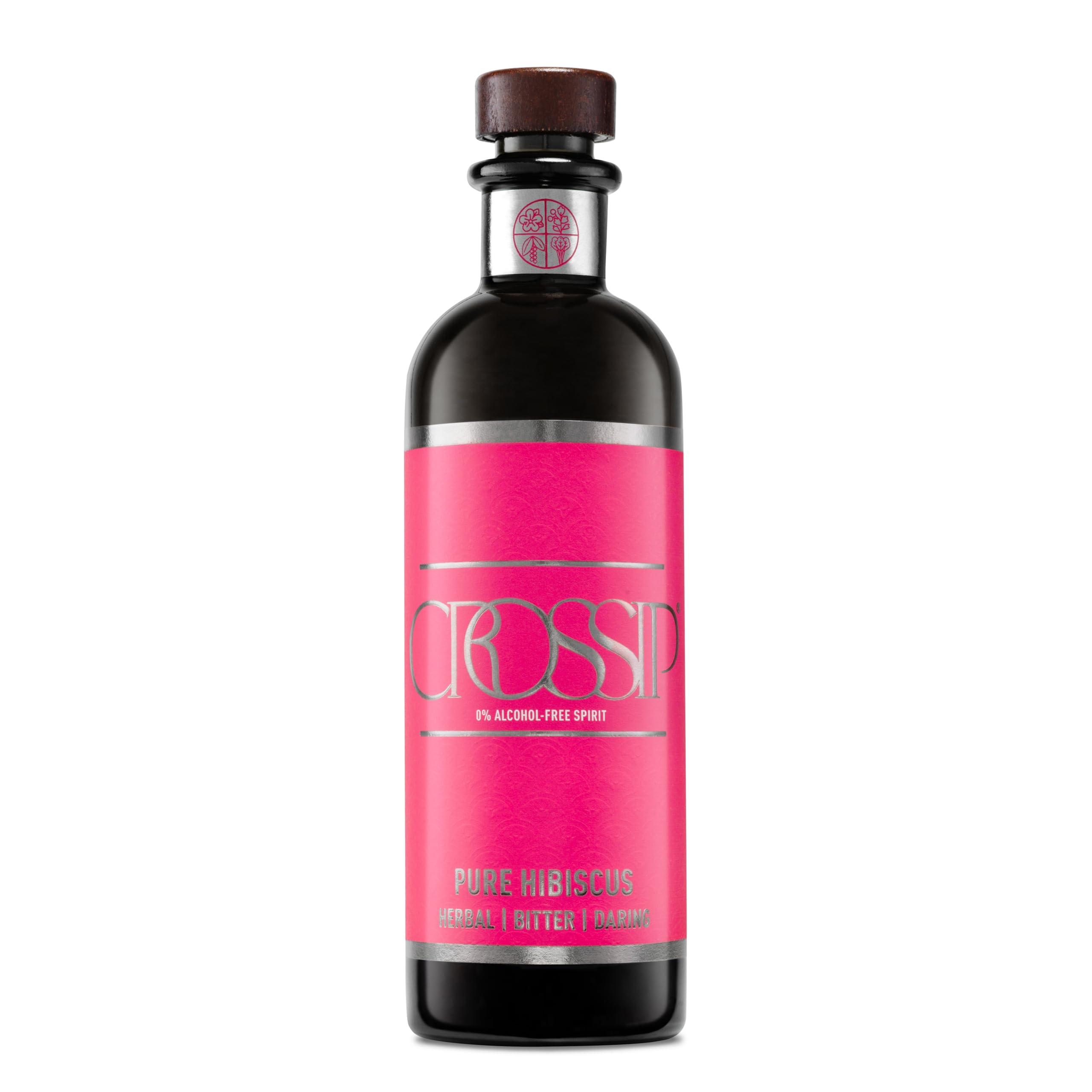 CROSSIP Pure Hibiscus | Award Winning Non Alcoholic Spirit | 0% vol ...