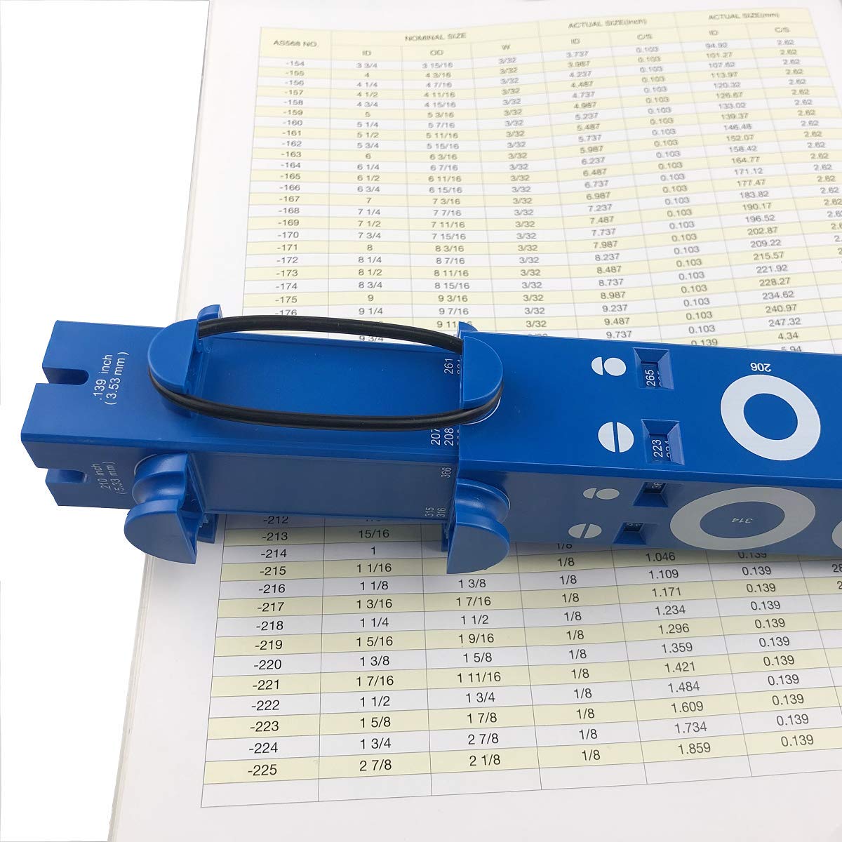 Slide Type O-Ring Sizing Gauge for Accurate O-Ring Bahrain | Ubuy