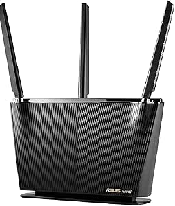 ASUS RT-AX68U Dual Band WiFi6 AX2700 Smart Router,InstantGuard VPN ...