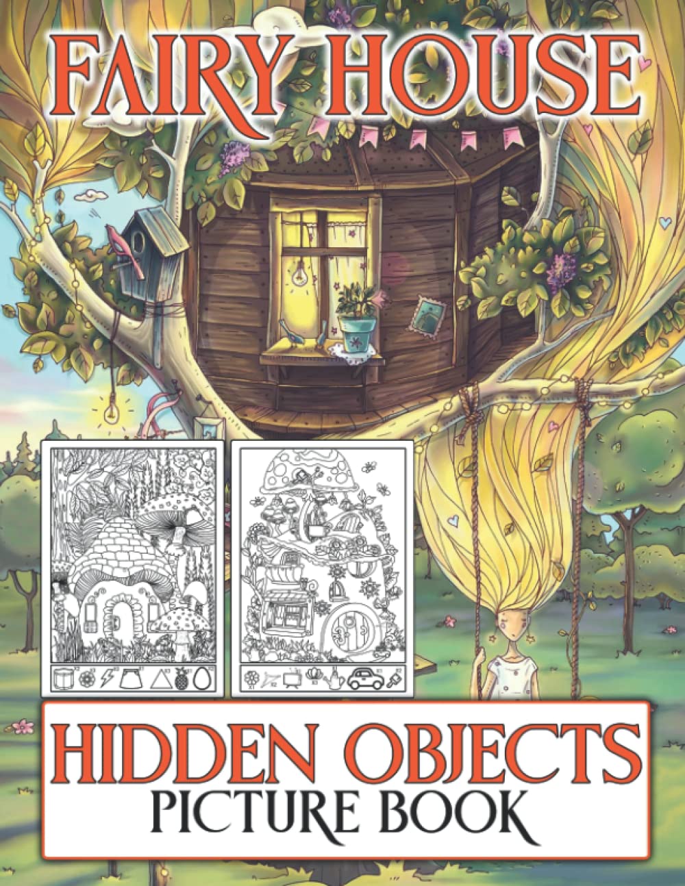 Buy Fairy House Hidden Objects Picture Book: Seek And Find Picture ...