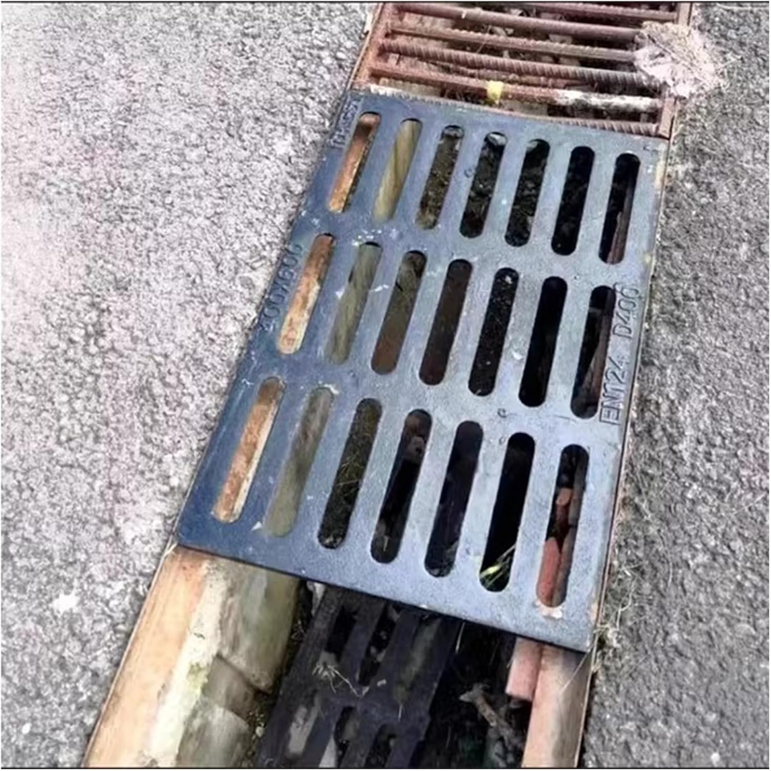 Amazon.com: Heavy-Duty Cast Iron Drain Grate, Cast Iron Drain Grate for ...