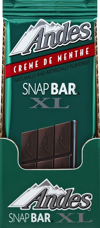 Amazon.com : Andes Menthes, Snap Bar, Xl, 4 Ounce : Grocery & Gourmet Food