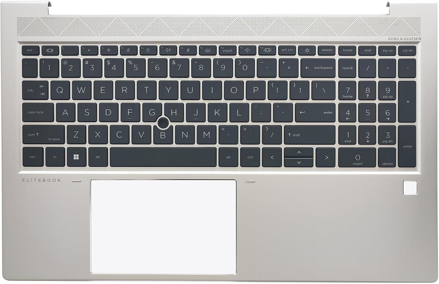 Amazon.com: WWGTMC Replacement Backlit Keyboard Palmrest Upper Case Top ...