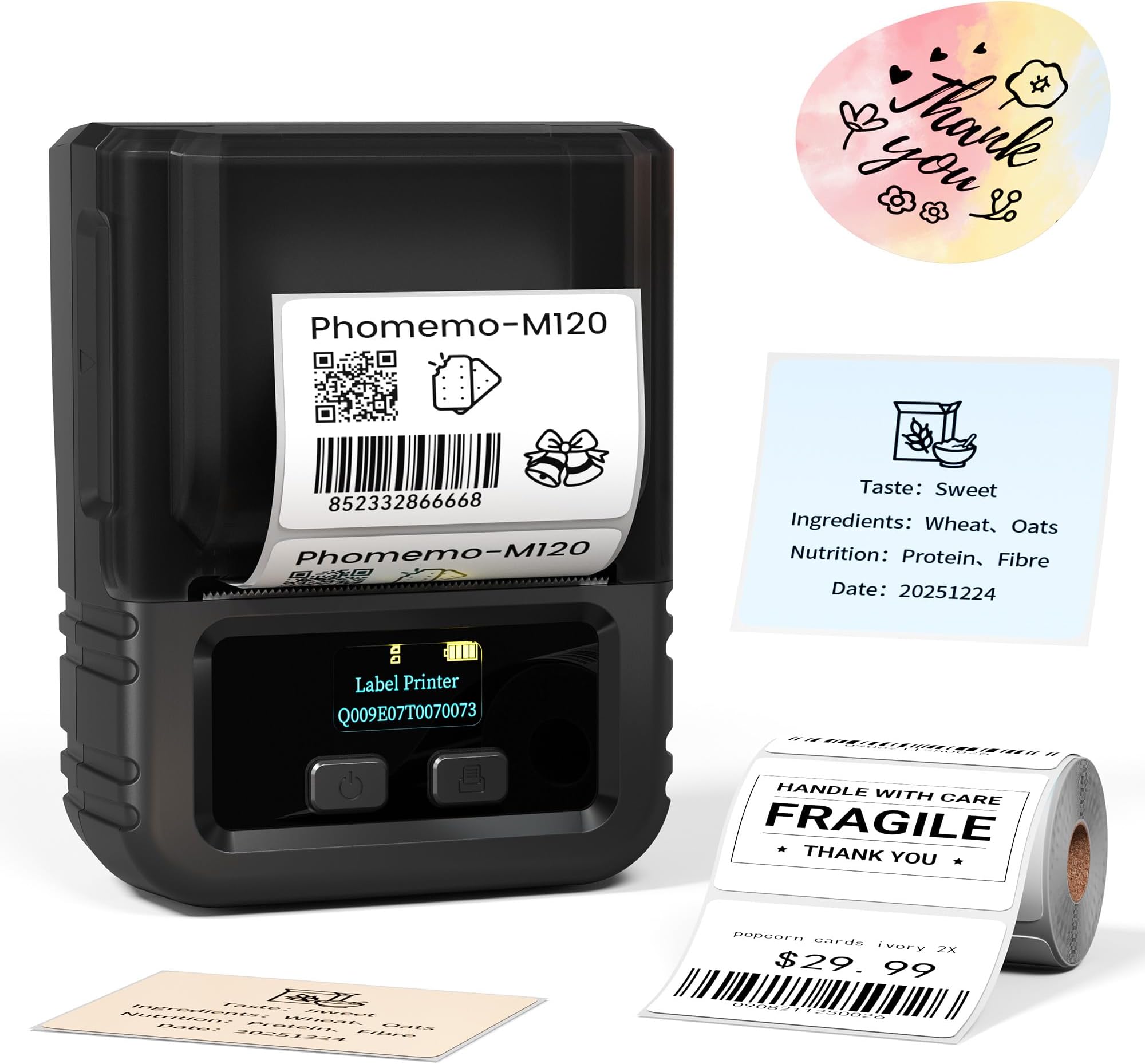Amazon.com : ZEBRA ZSB Series Thermal Label Printer 2" - 300 dpi, Wi-Fi Printing, Barcodes ...