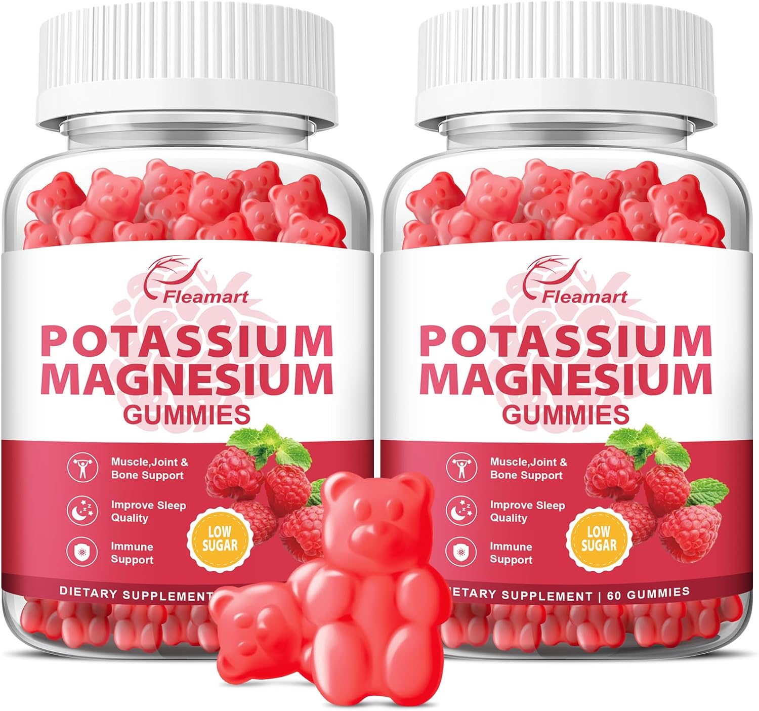 Amazon.com: Potassium Magnesium Gummies High Absorption Magnesium ...