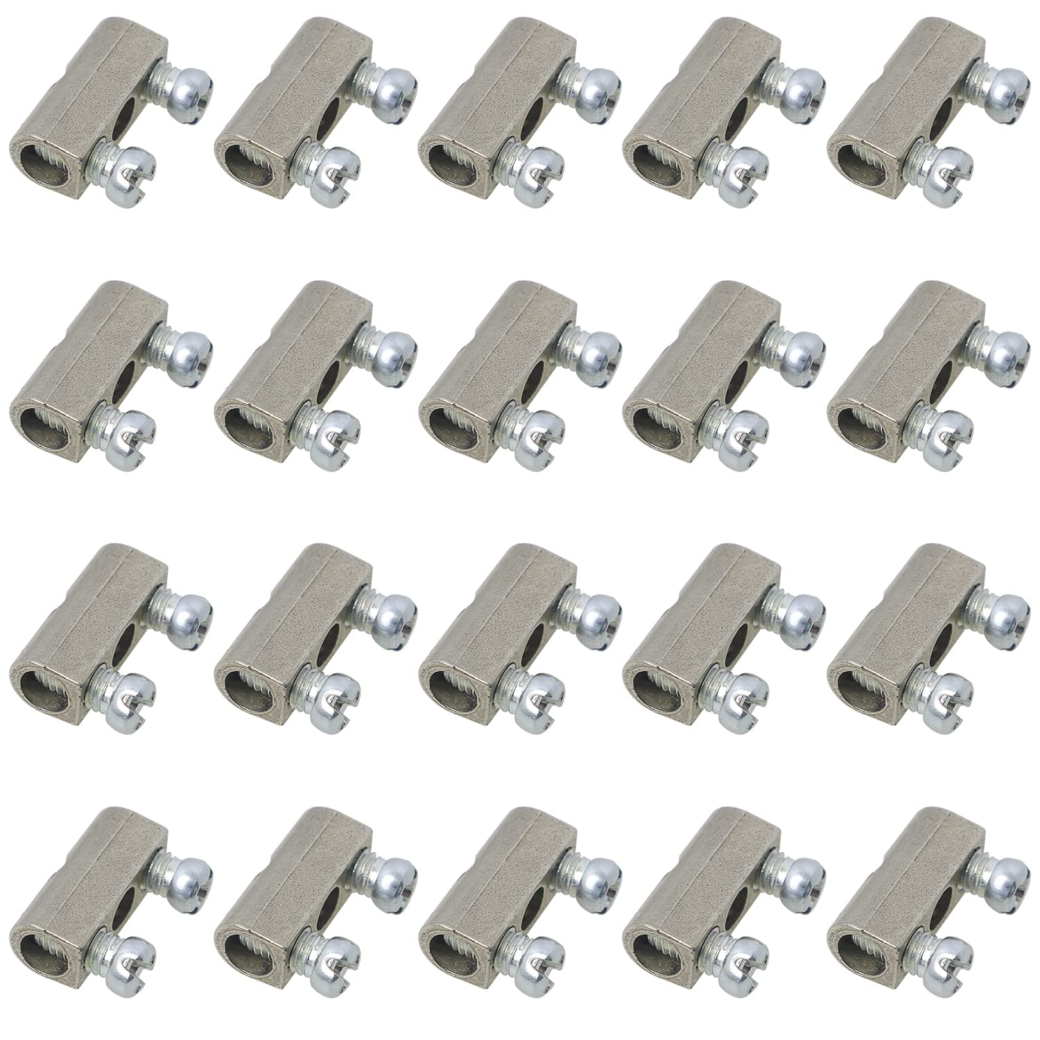 Wire Rope Cable Clamp FMHXG 20PCS New Upgrade Steel Wire Rope Cable ...