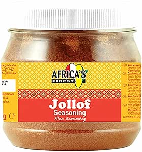 Africa's Finest Jollof Rice Spices and Seasoning 500g : Amazon.co.uk ...