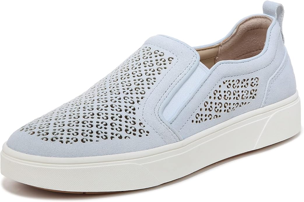 Amazon.com | Vionic Women's Sneaker Kimmie Perf- Comfortable Slip Ons ...