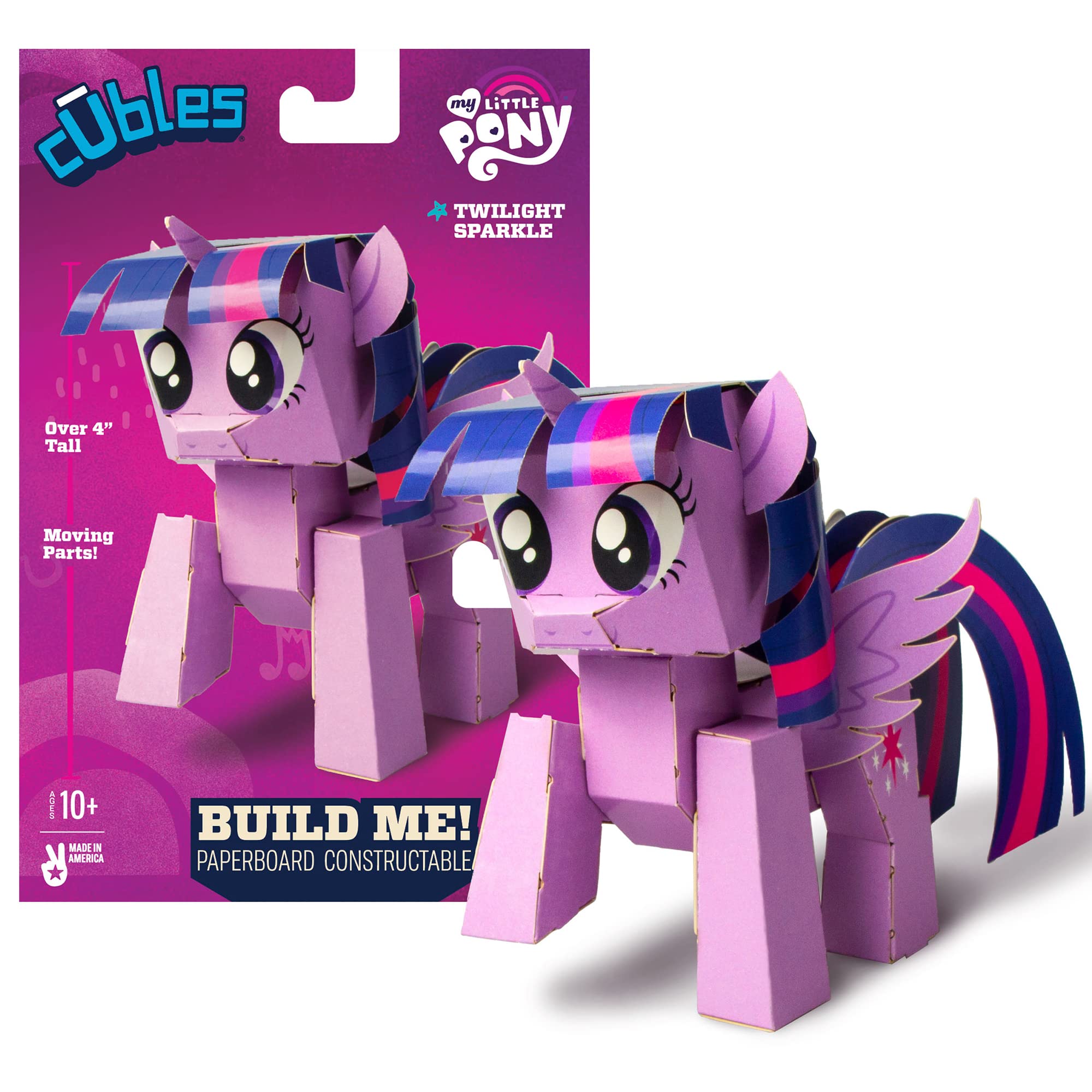 Buy CUBLES My Little Pony Series 1 Twilight Sparkle 3D Paperboard ...