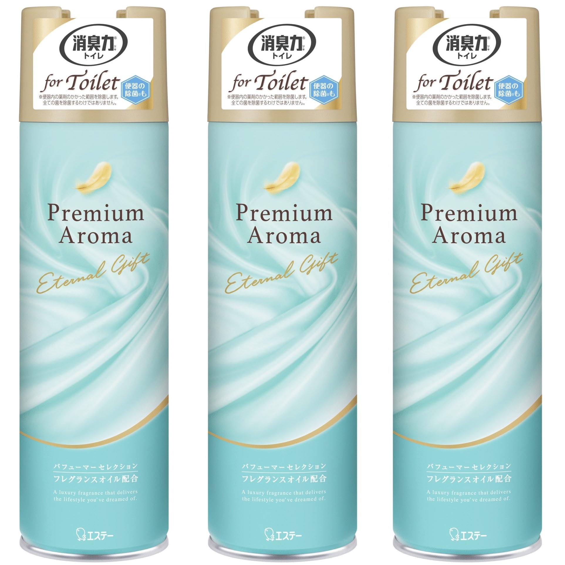 Amazon.co.jp: 消臭力 プレミアムアロマ [まとめ買い] トイレ用 スプレー エターナルギフト 365mL×3個 トイレの消臭力スプレー トイレ 消臭剤 消臭 芳香剤 消臭スプレー ...
