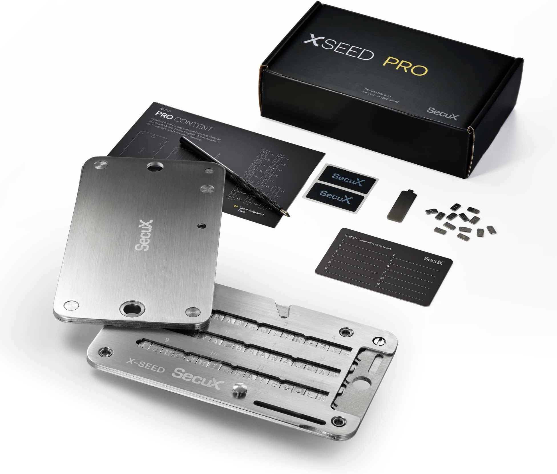 KEYSTONE Crypto Seed Storage, Crypto Capsule Metal Wallet, Cold Storage ...