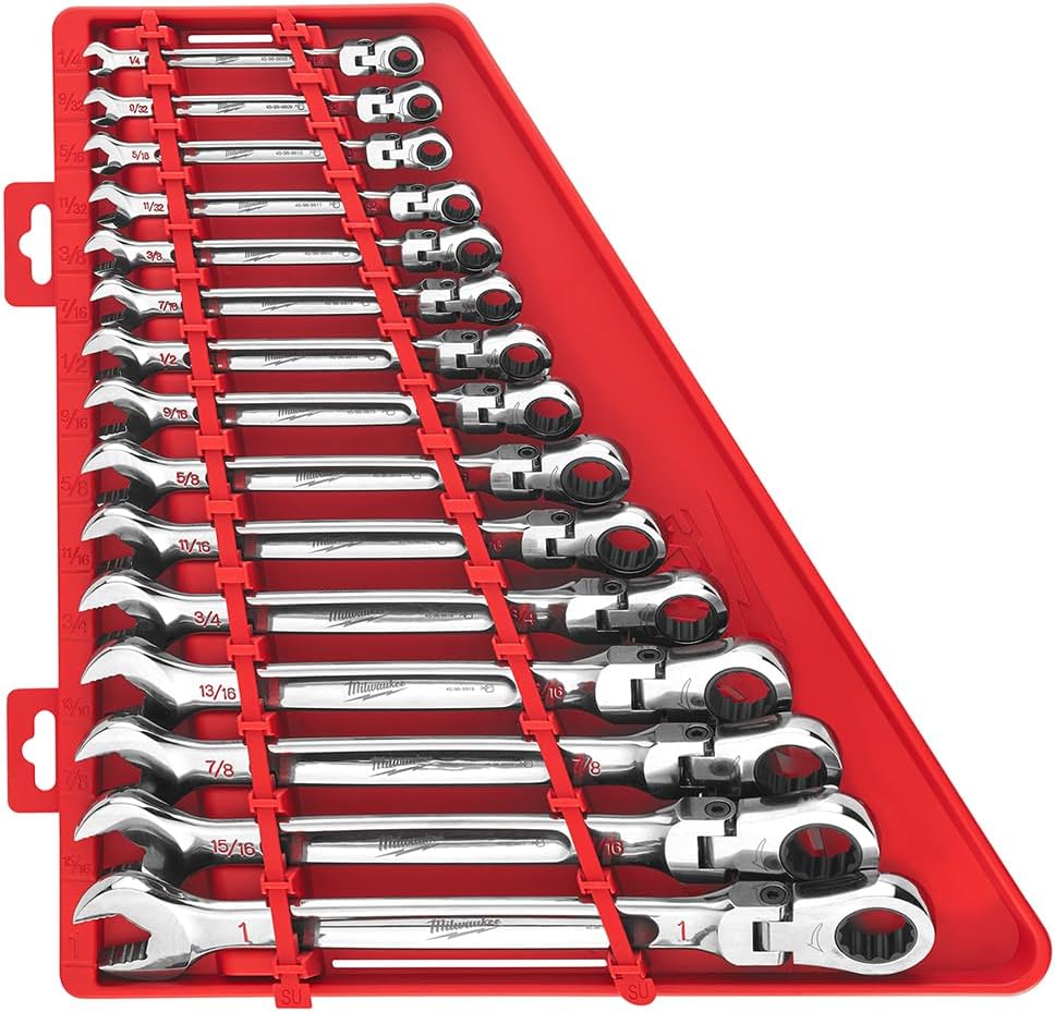 Milwaukee 15 Piece SAE Flex Head Wrench Set - Amazon.com