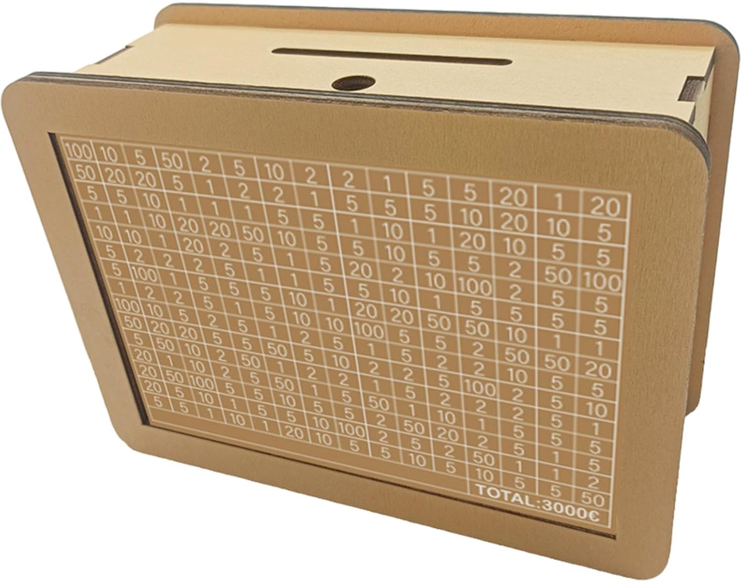 Amazon.com: Wooden Cash Box, Money Saving Box, Wood Savings Tracker ...