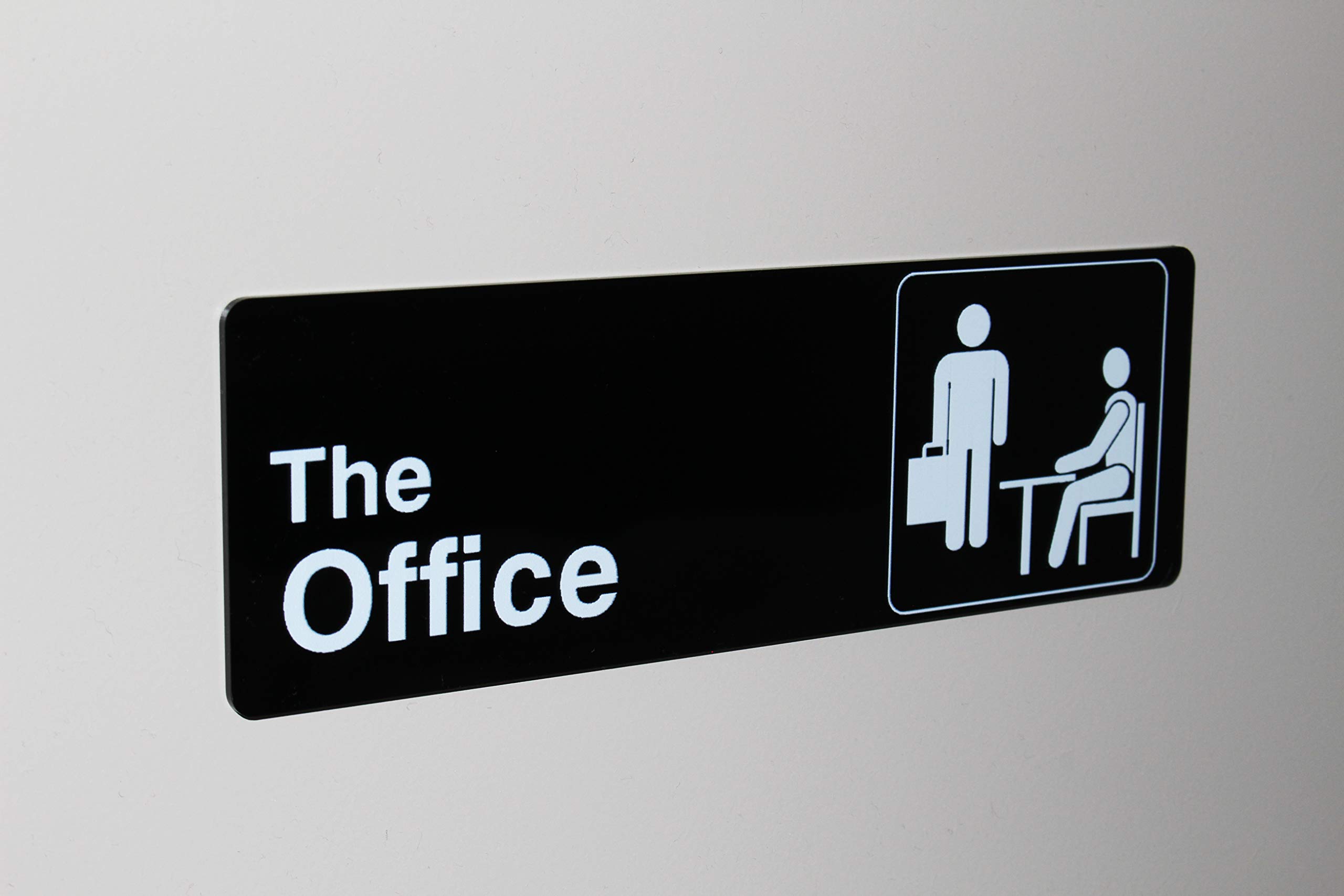 Snapklik.com : The Office Sign - Self Adhesive, 9 X 3 Inch