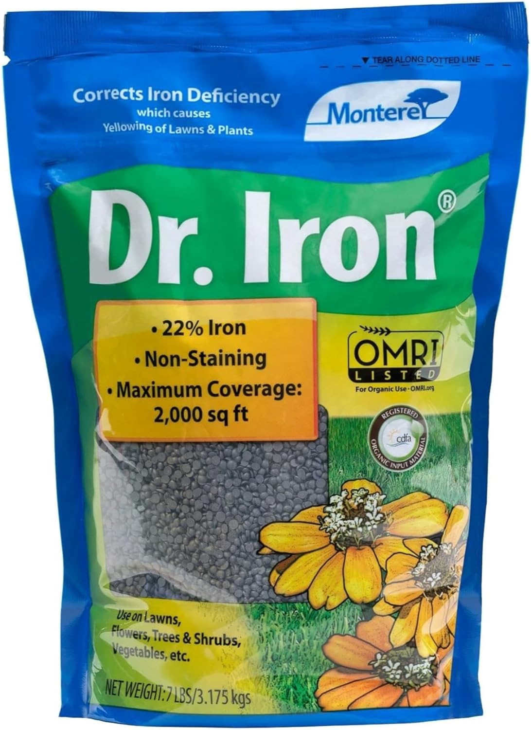 Amazon.com : Monterey Dr. Soil Acidifier Granules Iron and Elemental ...