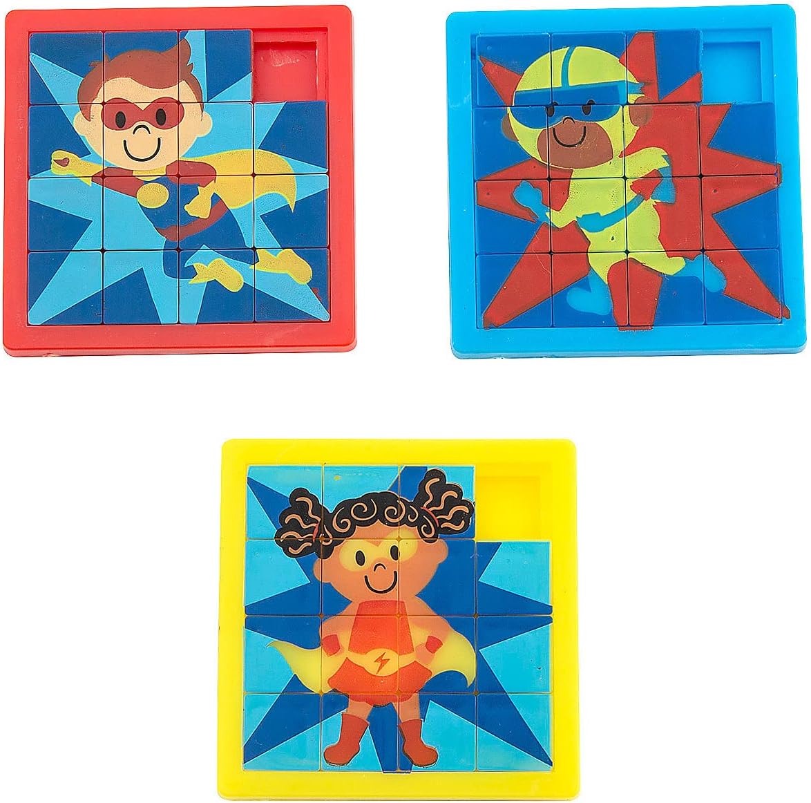 Amazon.com: Superhero Slide Puzzles : Toys & Games