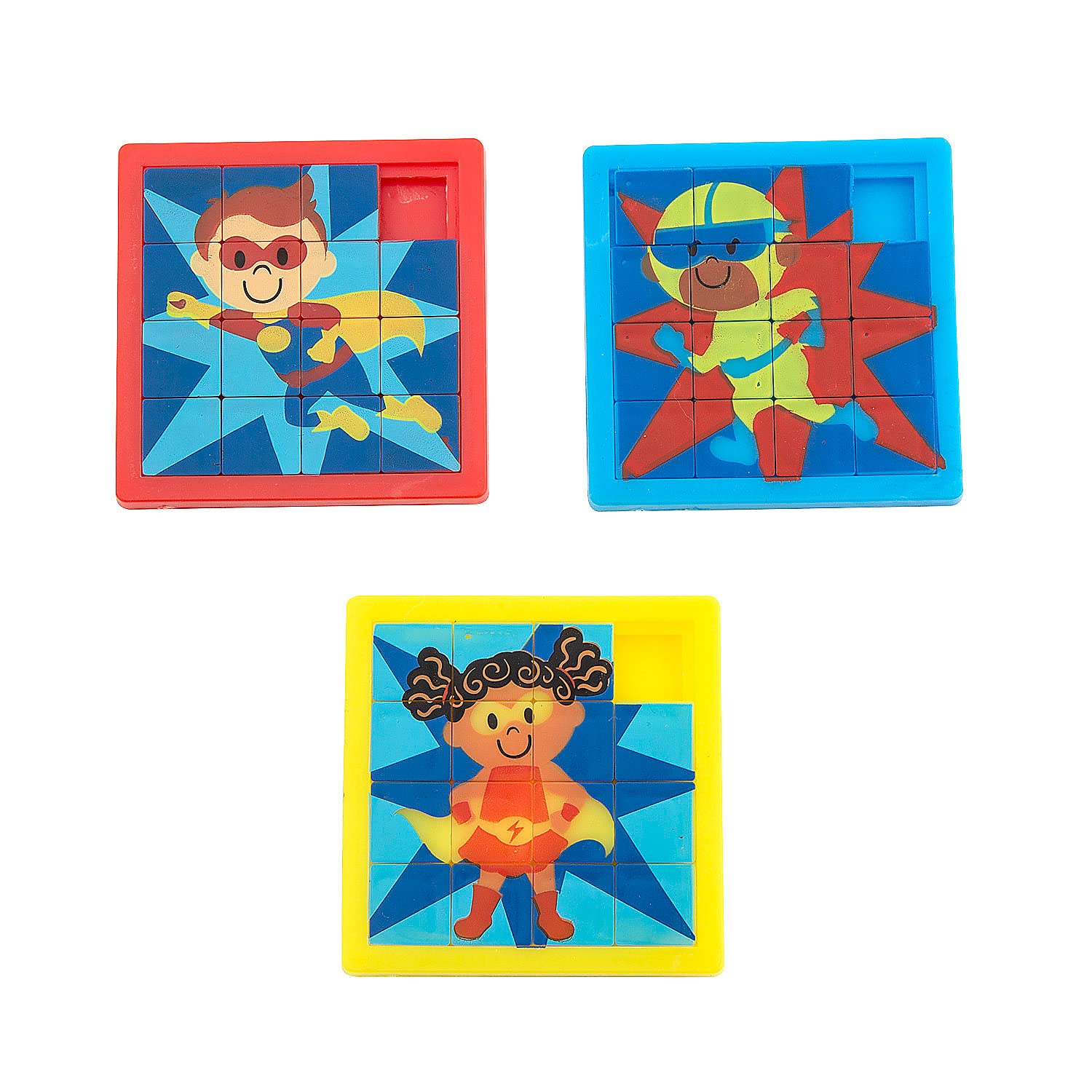 Amazon.com: Superhero Slide Puzzles : Toys & Games
