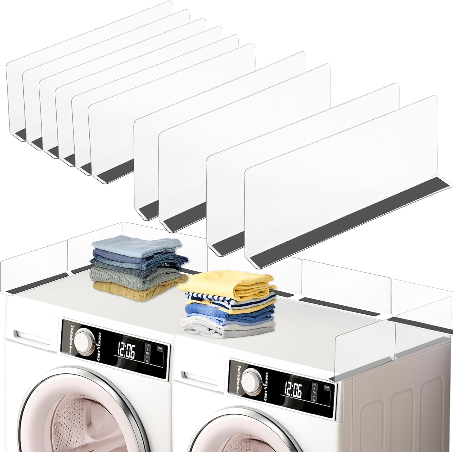 Amazon.com: Magnetic Laundry Guards for Washer and Dryer, Washer Dryer ...