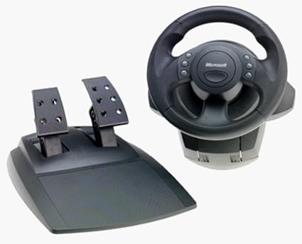 Amazon.com: Microsoft Sidewinder Force Feedback Wheel : Video Games