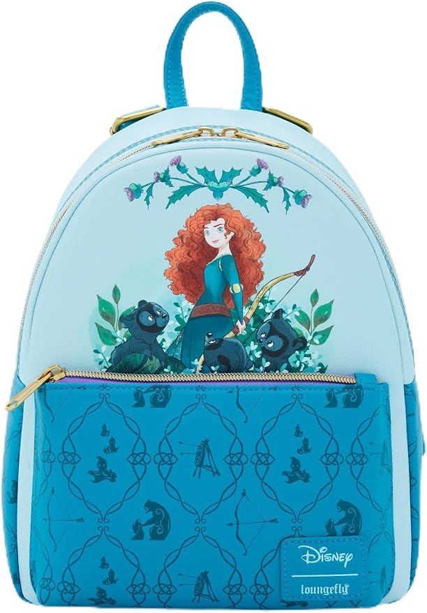 Amazon.com: Loungefly Disney Pixar Brave Merida & Brothers Mini ...