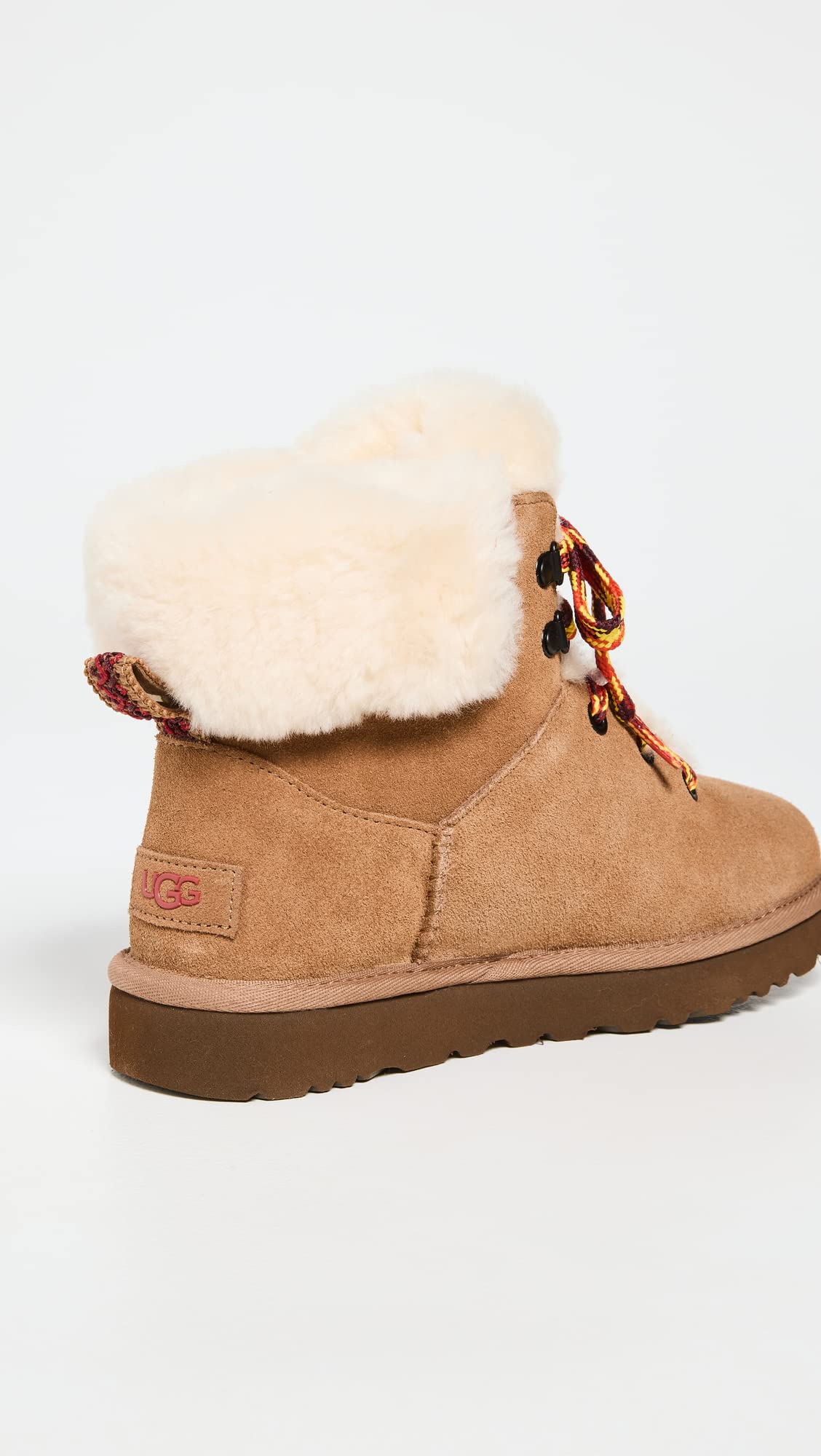 Snapklik.com : UGG Womens Classic Mini Alpine Lace Boot