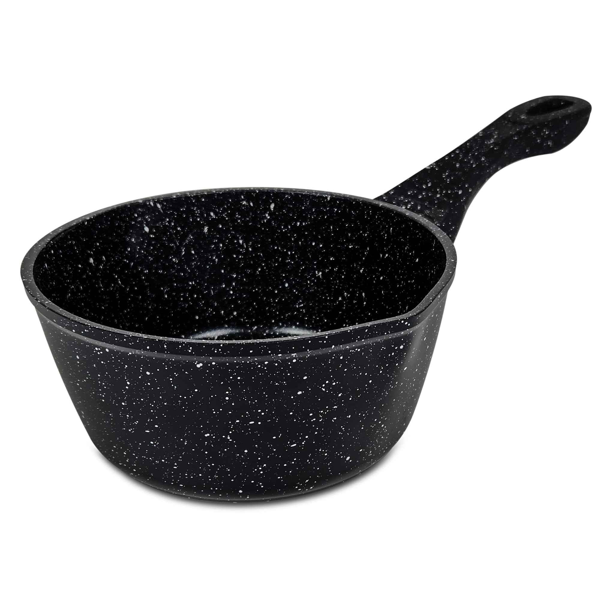 AKH HOUSEWARE Premium Non Stick Milk Pan with Pouring Lip Forged ...