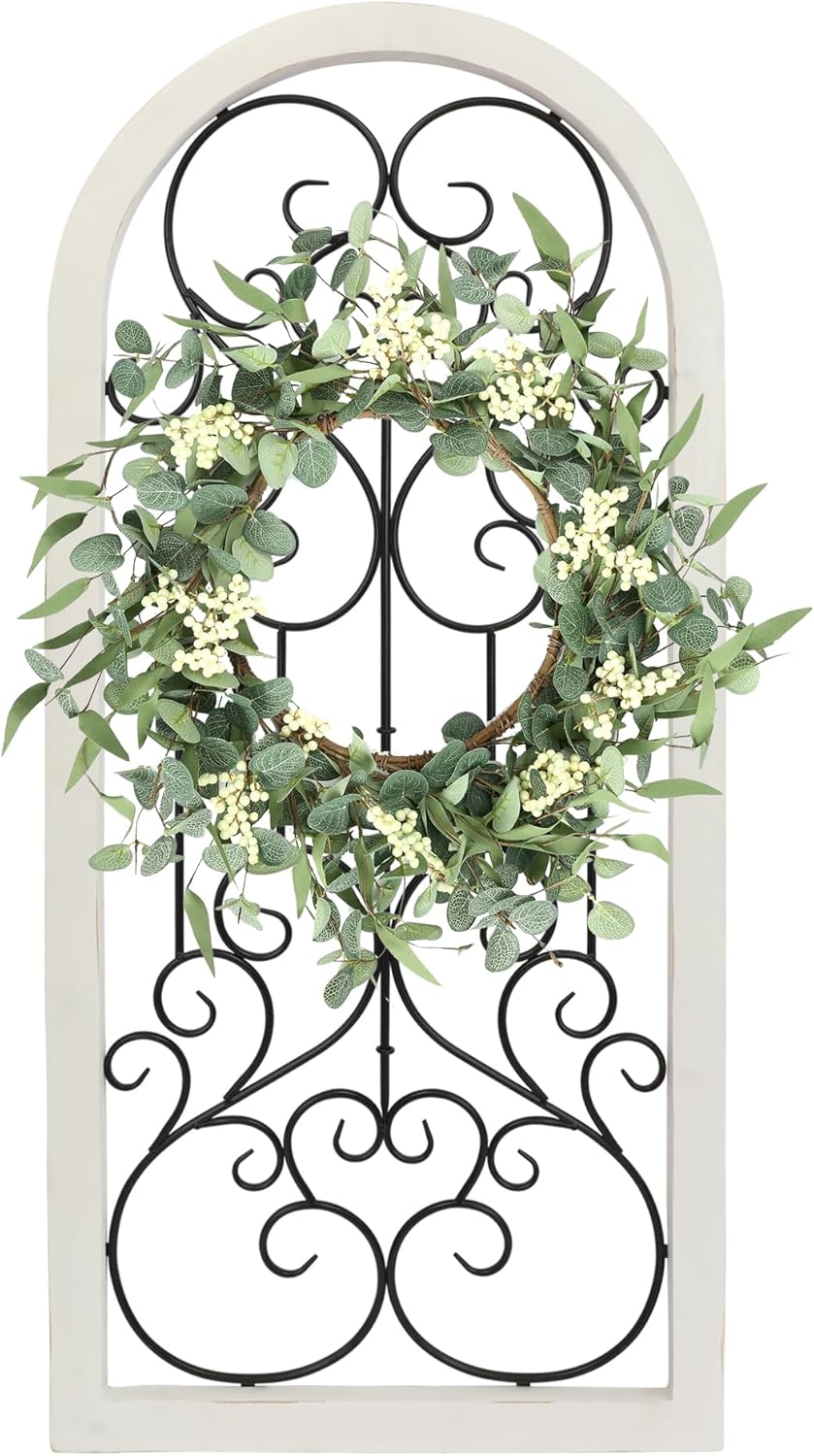 Amazon.com: ABBSR Rustic Window Frame Wall Decor, Distressed Farmhouse ...