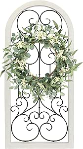 Amazon.com: ABBSR Rustic Window Frame Wall Decor, Distressed Farmhouse ...