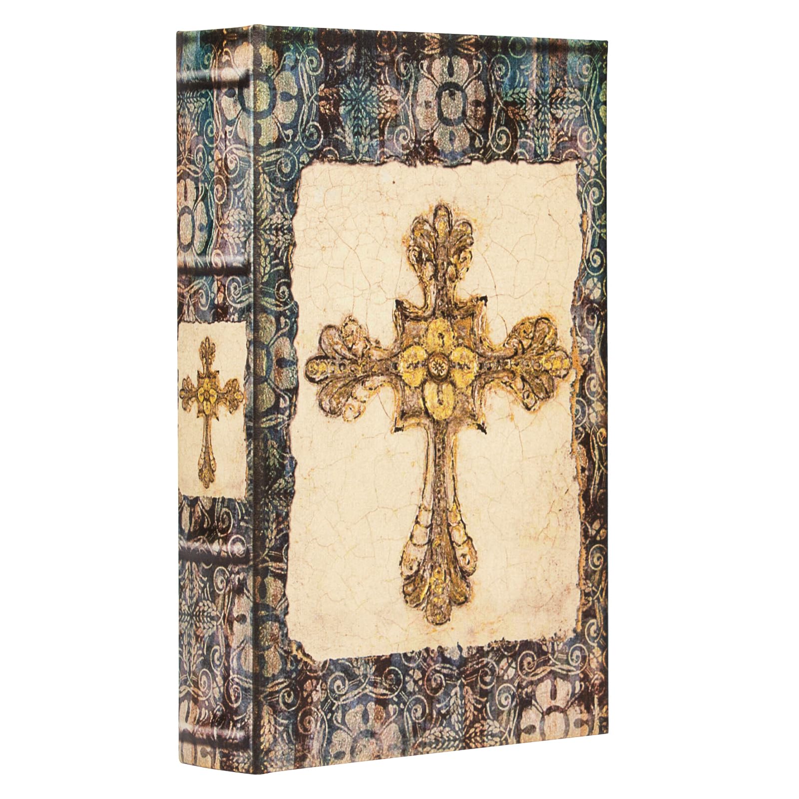 Amazon.com: DROFELY Wooden Decorative Book Box Vintage Style 2-02 Fake ...