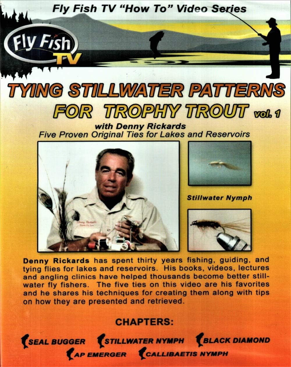 Amazon.com : Crystal Creek Anglers Denny Rickards Tying Stillwater ...
