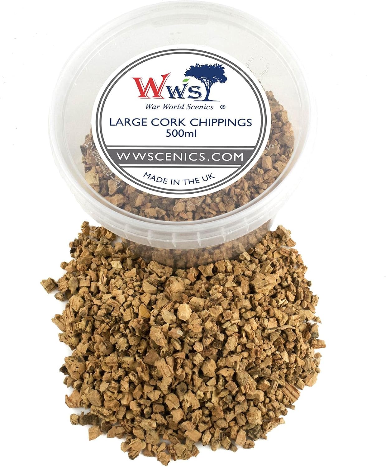 Amazon.com: WWS War World Scenics WWScenics Large Cork Chippings ...