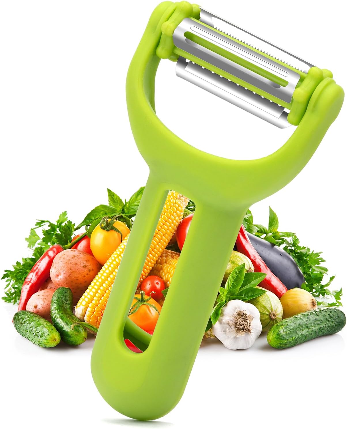 Amazon.com: 6 Pack Vegetable Potato Peelers for Kitchen Fruit Cucumber ...