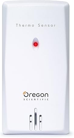 Oregon Scientific THN132N Wireless Temperature Sensor - White : Amazon ...