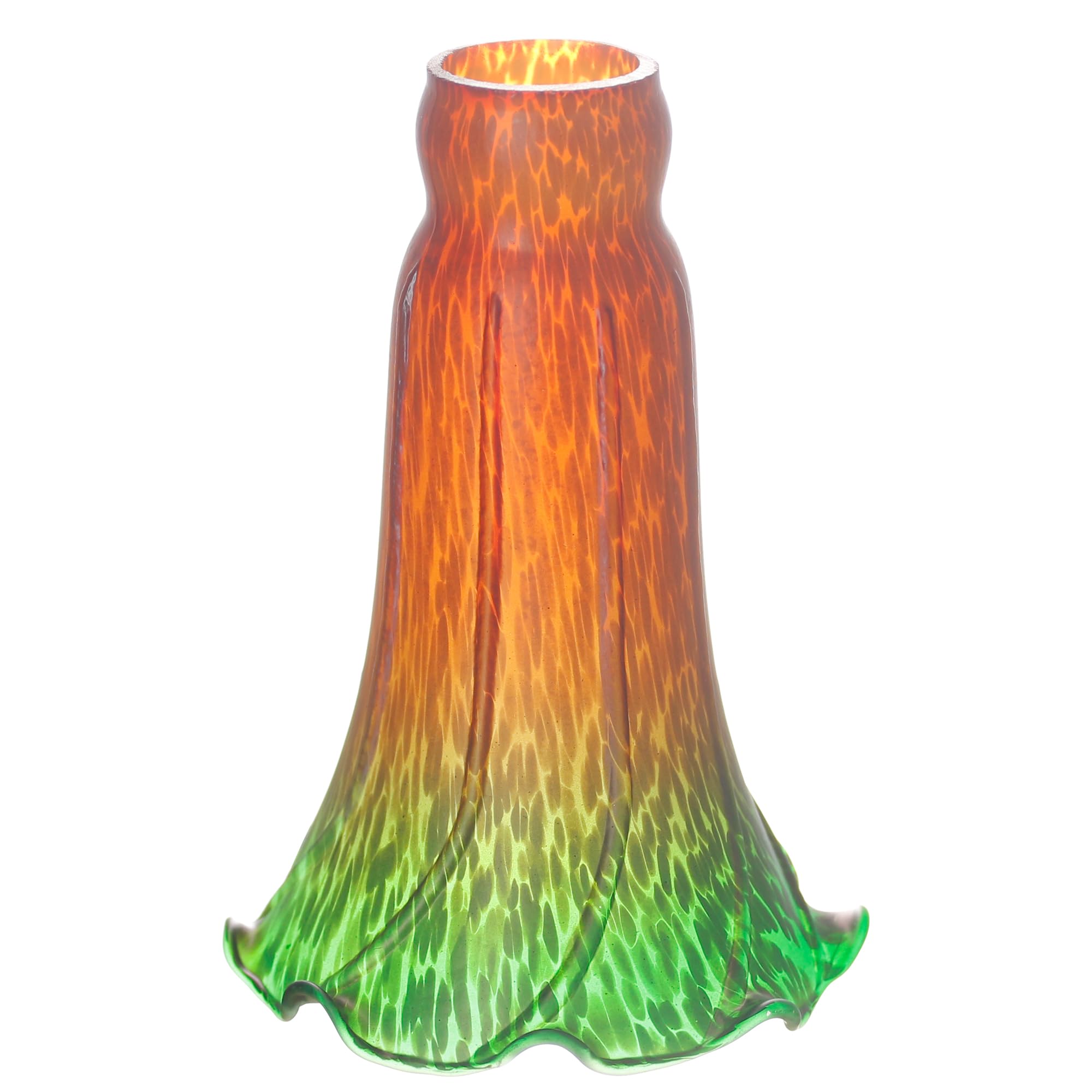 Frosted Glass Lily Lamp Shade