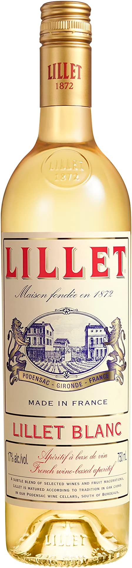 Aperitivo Lillet Blanc 750 ml : Amazon.com.mx: Alimentos y Bebidas