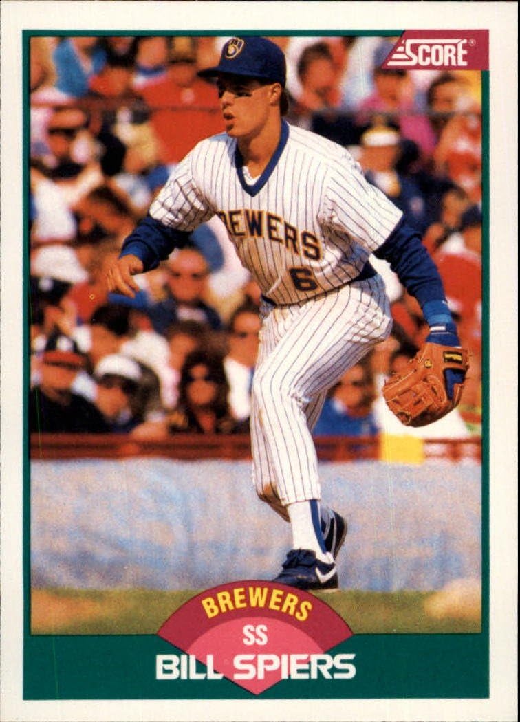 Amazon.com: 1989 Score Rookie/Traded #82T Bill Spiers RC Rookie Card ...