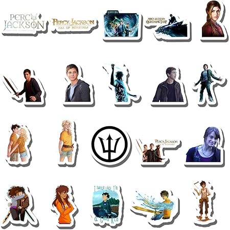 Amazon.com: 52Pcs Percy Jackson Merchandise Stickers Pack, Graphic ...