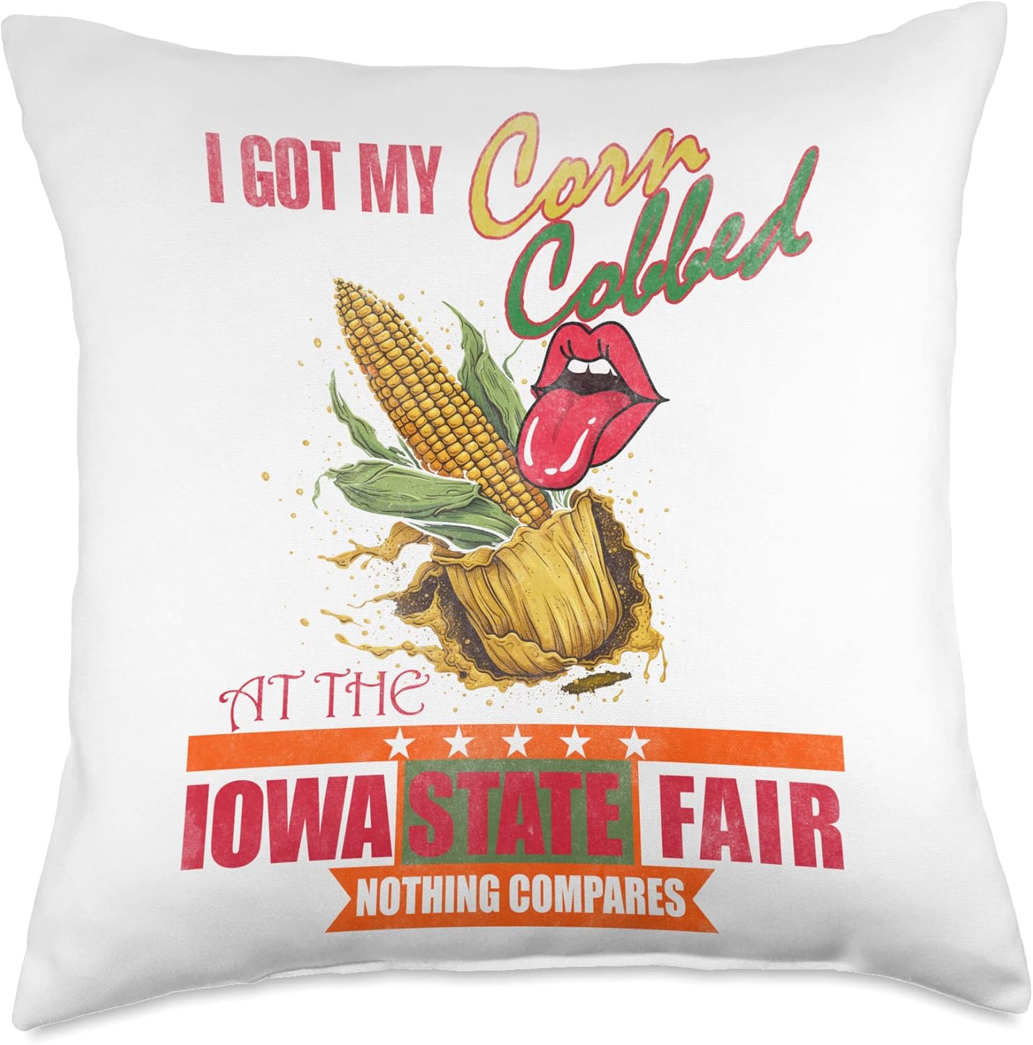 Amazon.com: I got my corn cobbed at the Iowa state fair tees I got My ...