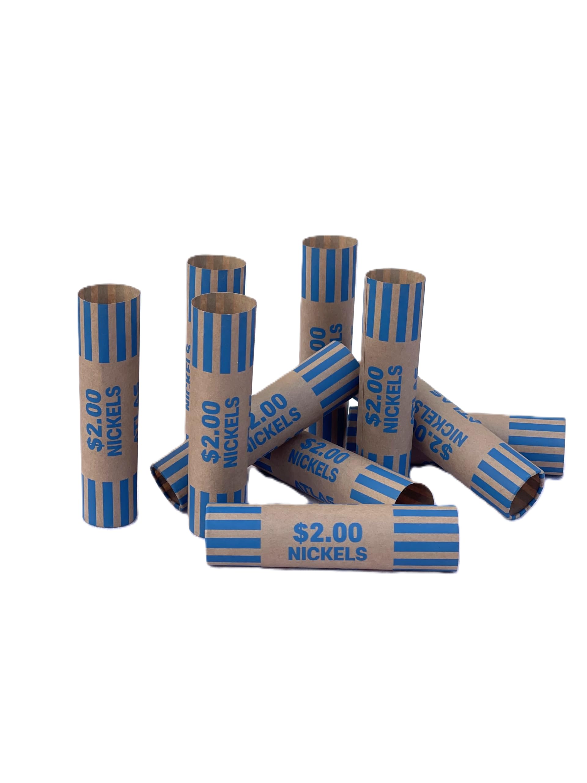 Snapklik.com : ATLAS Preformed Coin Wrappers - 504 Count Nickel Coin ...
