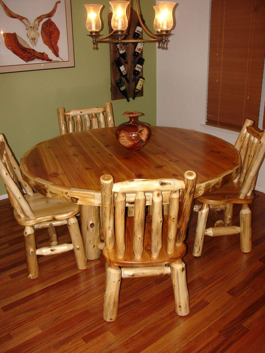 Amazon.com: Round Log Table : Home & Kitchen