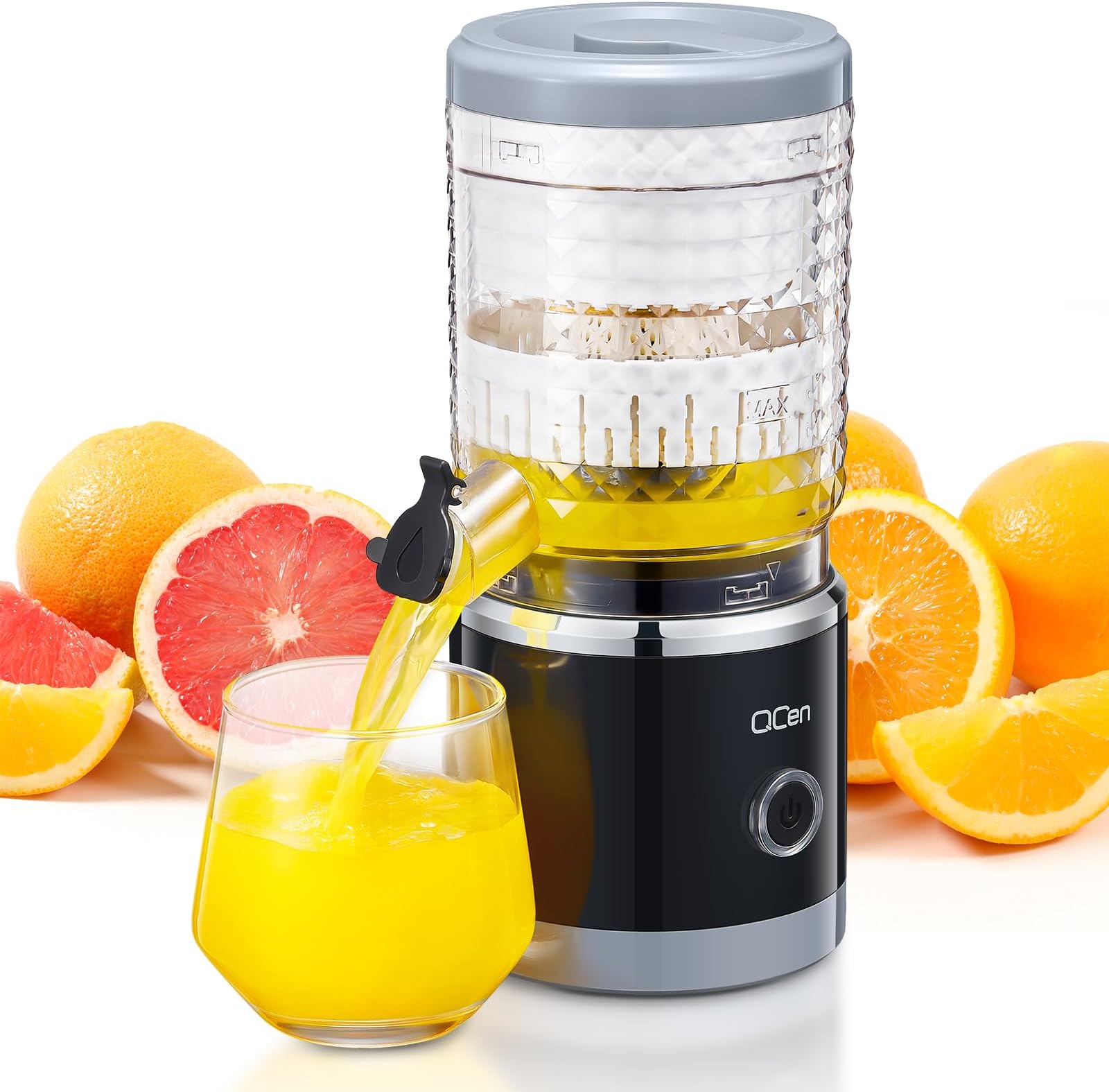 Amazon.com: Oster Electric Citrus Juicer, High-Performance Silver 75 ...