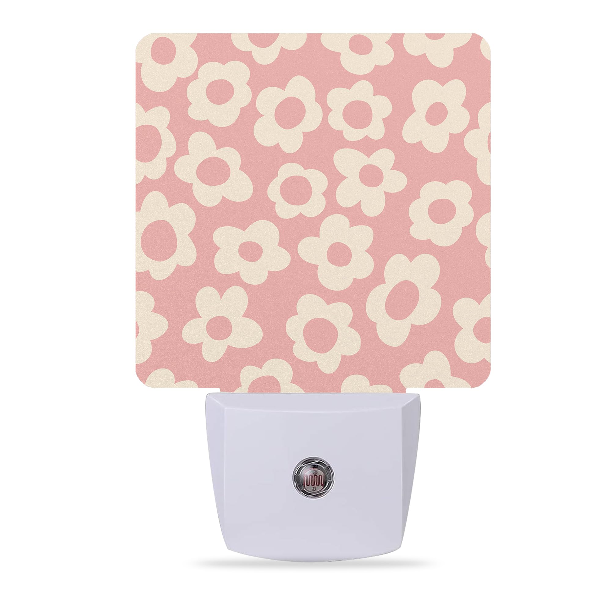 Meikosks Night Lights Plug into Wall Vintage Groovy Flowers Night ...