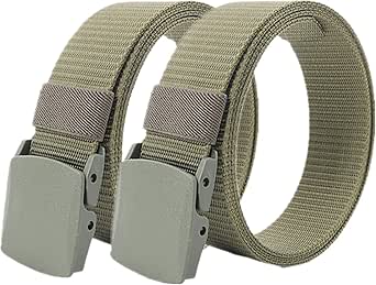 Amazon.com: YunYunStrap Belts for Men Women, Tactical Military Nylon ...