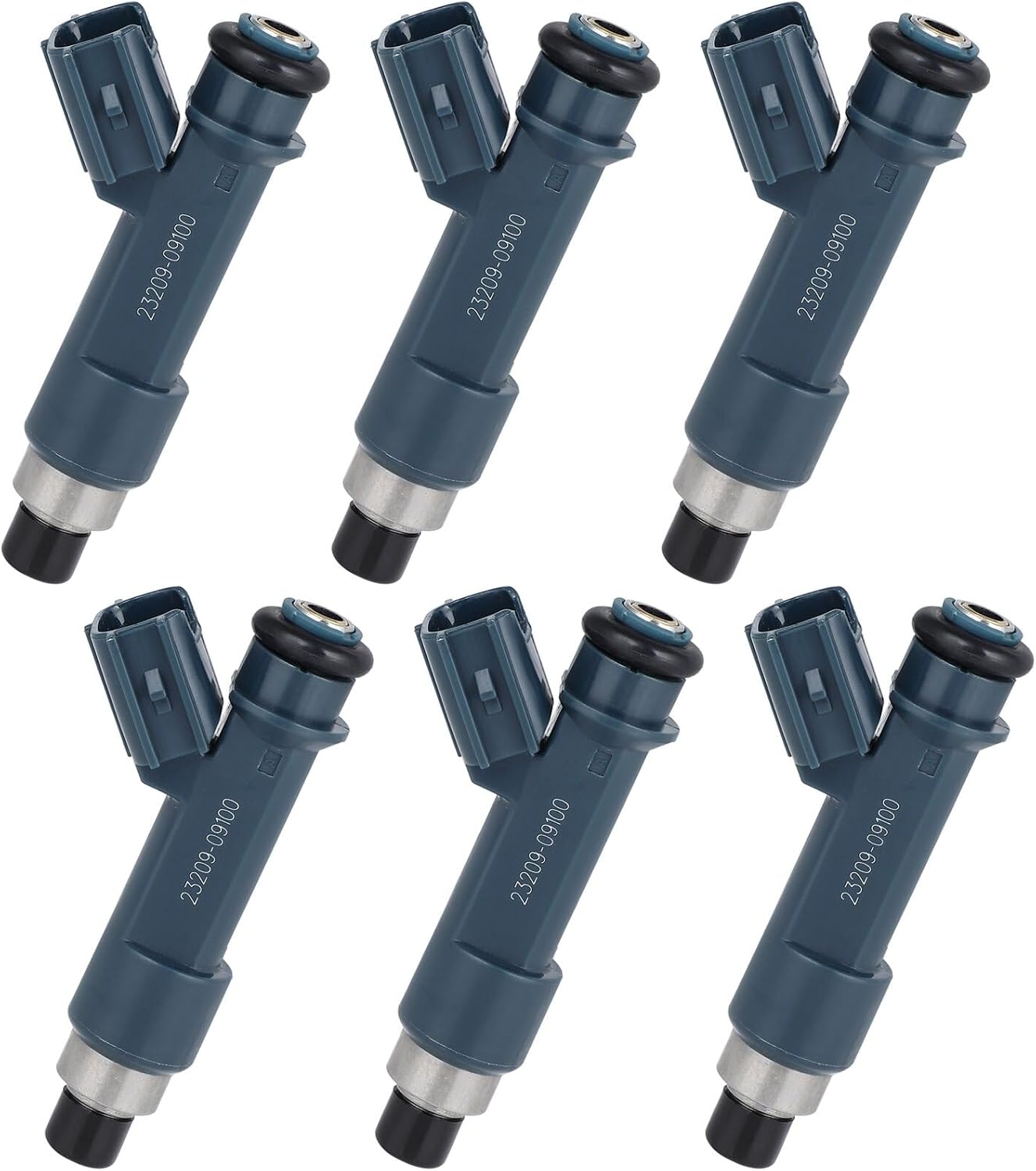 6 inyectores de combustible SCITOO de 12 agujeros aptos para Toyota ...
