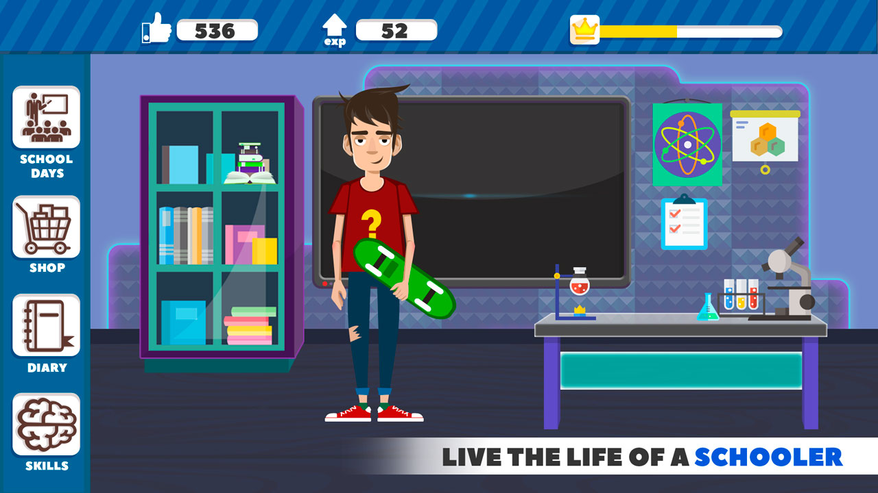 School Boys Student Simulator: High School Life | School Tycoon Pupil ...