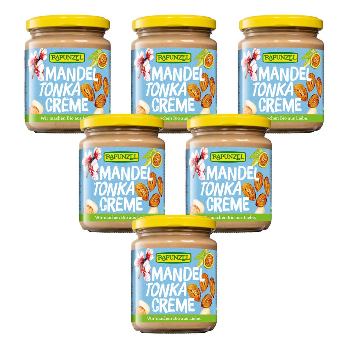 Rapunzel - Mandel-Tonka-Creme - 250 g - 6er Pack : Amazon.de ...